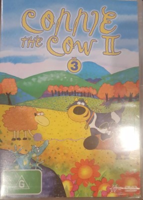 CONNIE THE COW II 2 VOL 3 DVD VOLUME RARE ANIMATION CARTOON 9 EPISODES ...