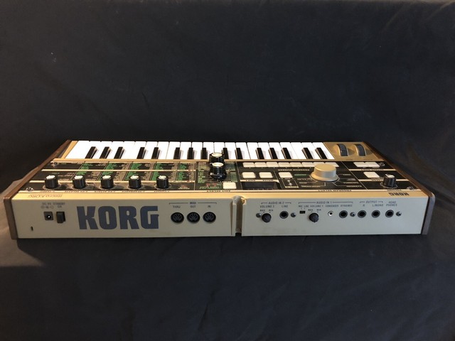 Microkorg Synthesizer Vocoder Keyboard Micro Korg in Black N222 for ...