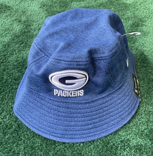 Green Bay Packers Bucket Hat Cap Size M/L New Era NFL Pro Bowl Training ...