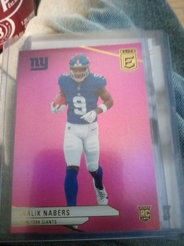 2024 Panini Donruss Elite - Rookies Malik Nabers #196 Pink (RC) | eBay