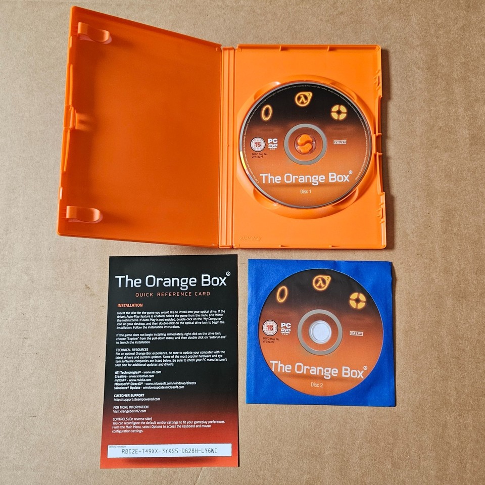 The Orange Box (PC Windows, 2007) - Half-Life 2 - Team Fortress 2 ...