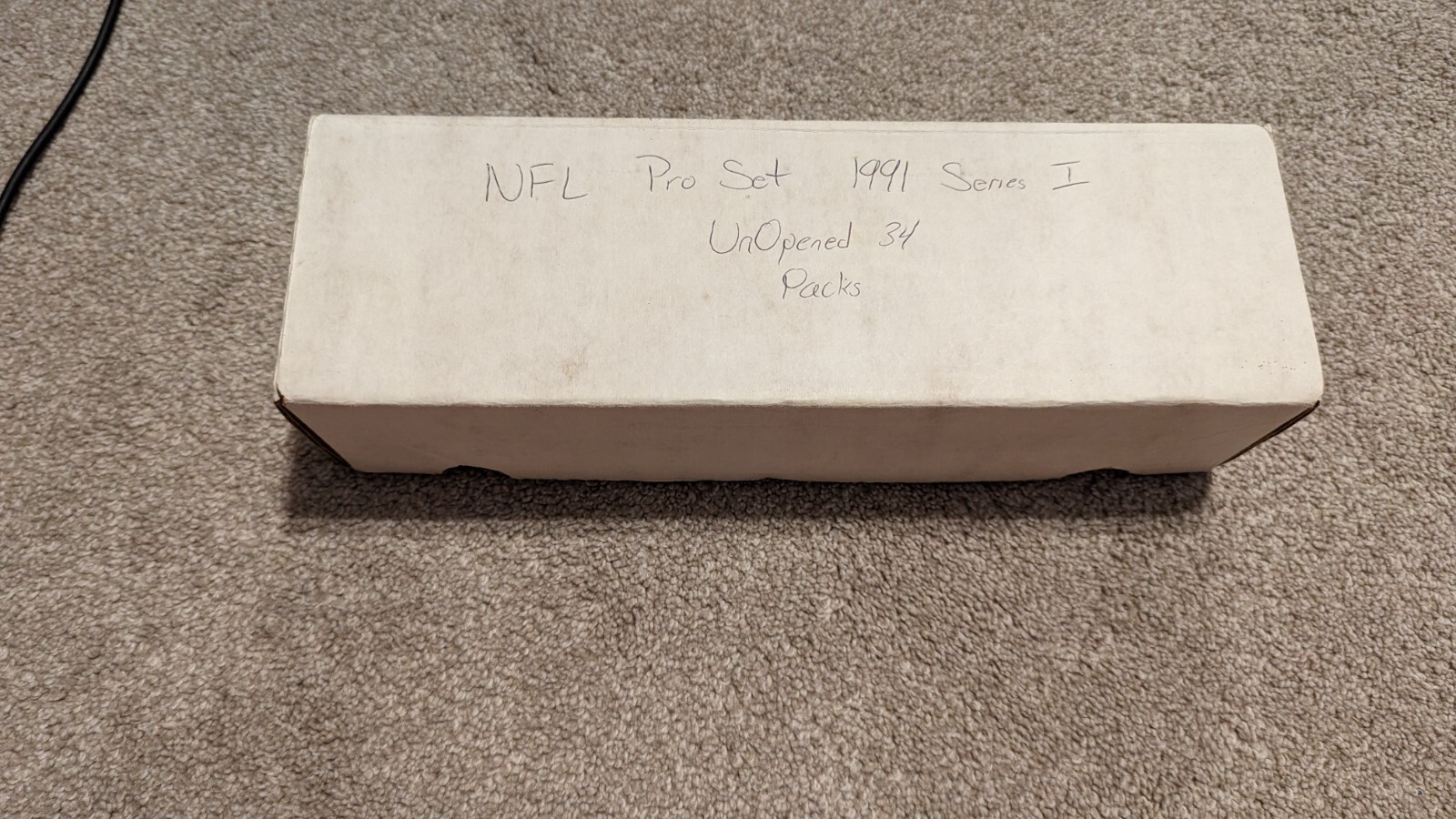 NFL Pro Set 1991 Series 1 Football Card Packs (34 Packs) | eBay