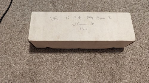 NFL Pro Set 1991 Series 1 Football Card Packs (34 Packs) | eBay