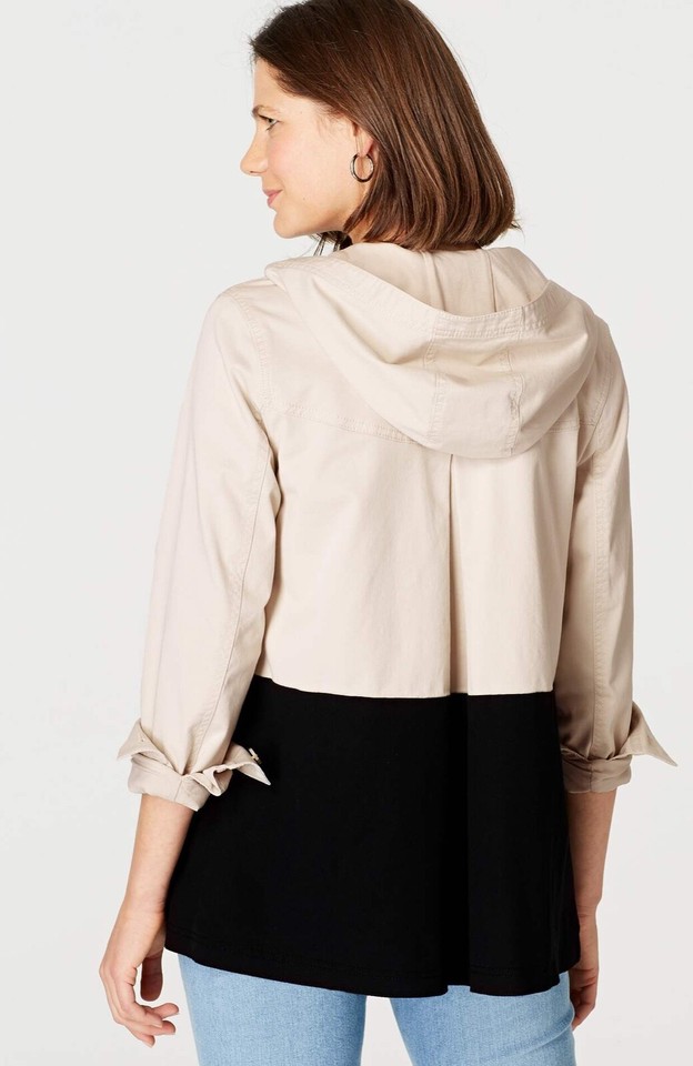 J.Jill - L(16/18) - NEW Stylish Hooded A-Line Jacket - NWT $159 | eBay