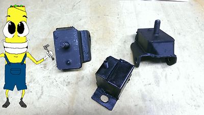 Motor & Transmission Mount Kit for Plymouth Cuda 383 426 Engine 1970 ...