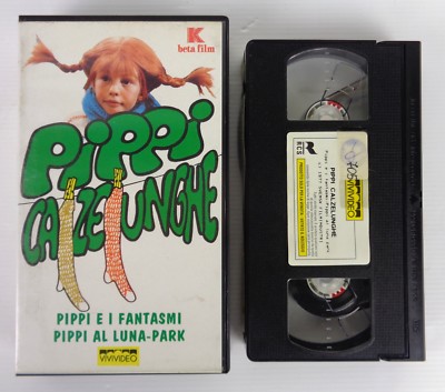 Pippi Longstocking - Pippi and the Ghosts/Pippi at the Luna Park - VHS ...