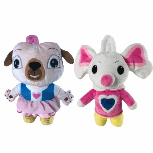 Brand New Cute Chip and Potato Plush Toys Pug and Mouse Stuffed Animal ...