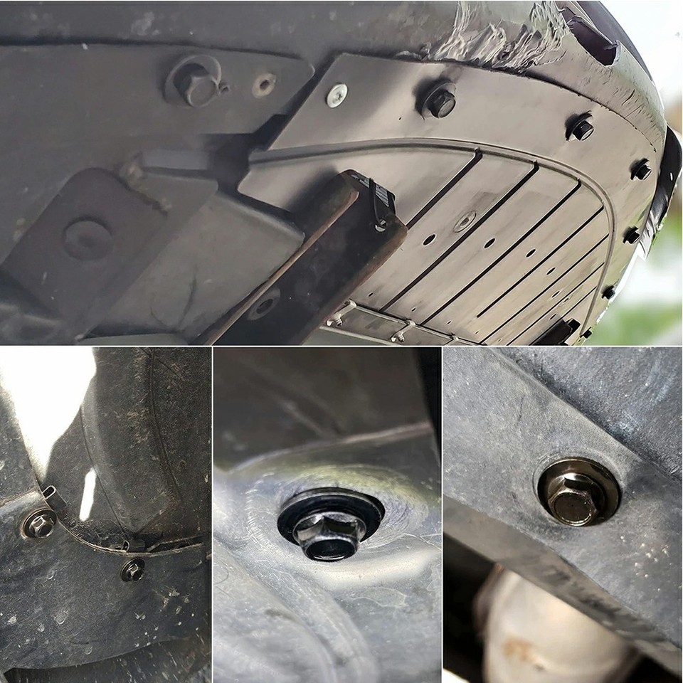 Body & Bolts U-nut Clips- M6 Under Engine Splash Shield Cover Guard For ...
