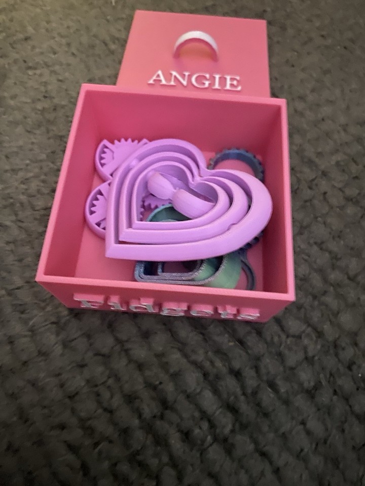 Fidget Box With Customized Name | eBay