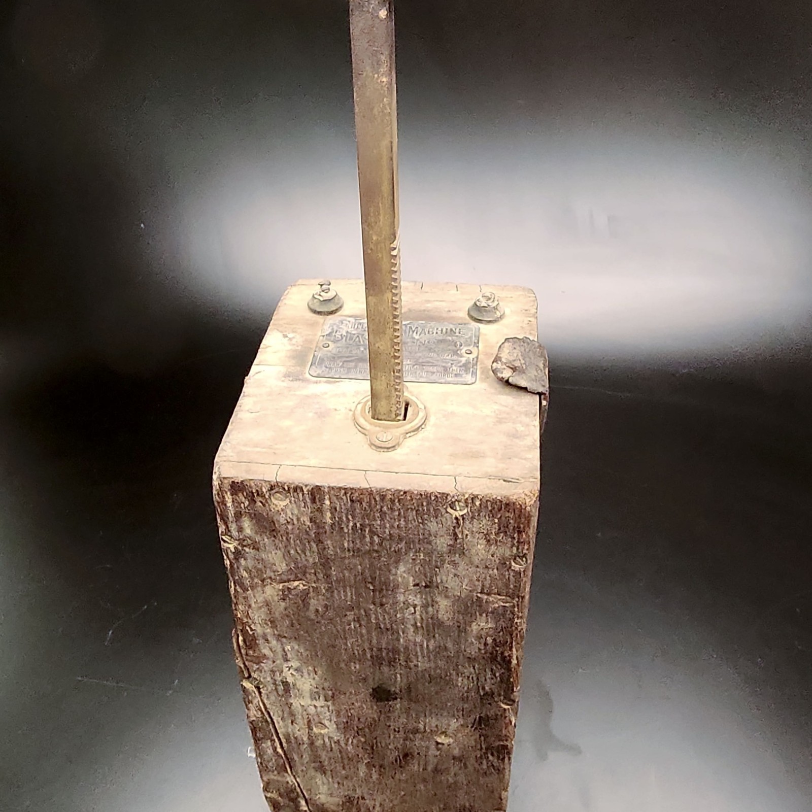 Dupont No. 50 Blasting Machine Dynamite Detonator Plunger Antique ...