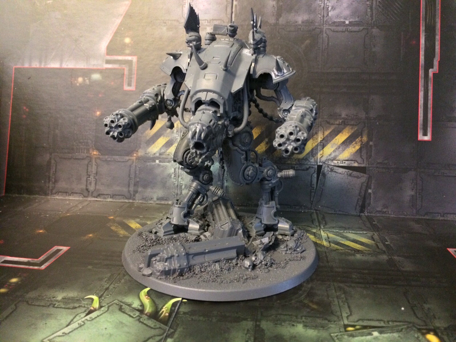 Chaos Knights War Dog Armiger Helverin conversion Slanesh Warhammer 40k ...