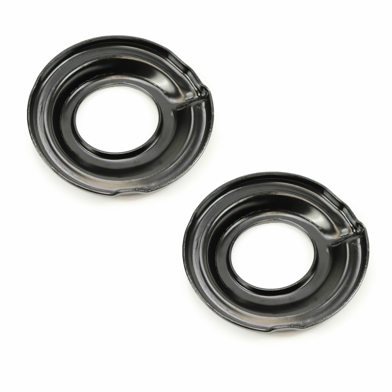 2x FEDERTELLER FEDERBLECH FEDERBEINBLECH VORDERACHSE VA FORD FOCUS 1 ...