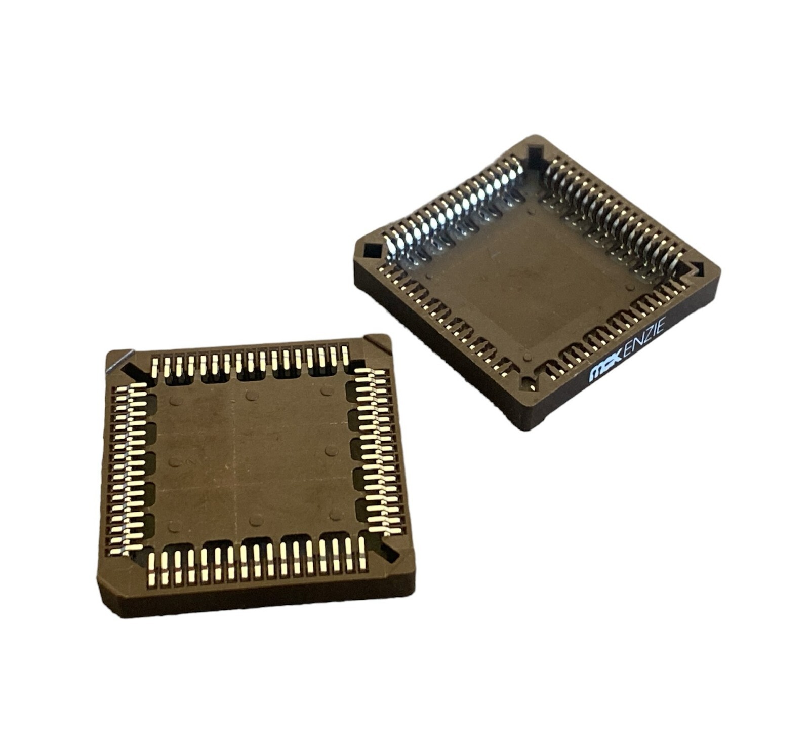 2 PCS CONNECTOR PLCC IC SOCKET 84 POSITION POS SMD SM SMT PLCC-84 TIN ...