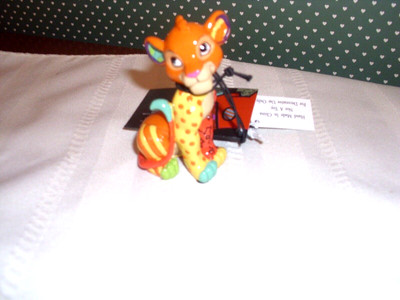 BRITTO- DISNEY - MINI FIGURINE-SIMBA-SITTING-NEW-2020-WINDOW GIFT BOX ...