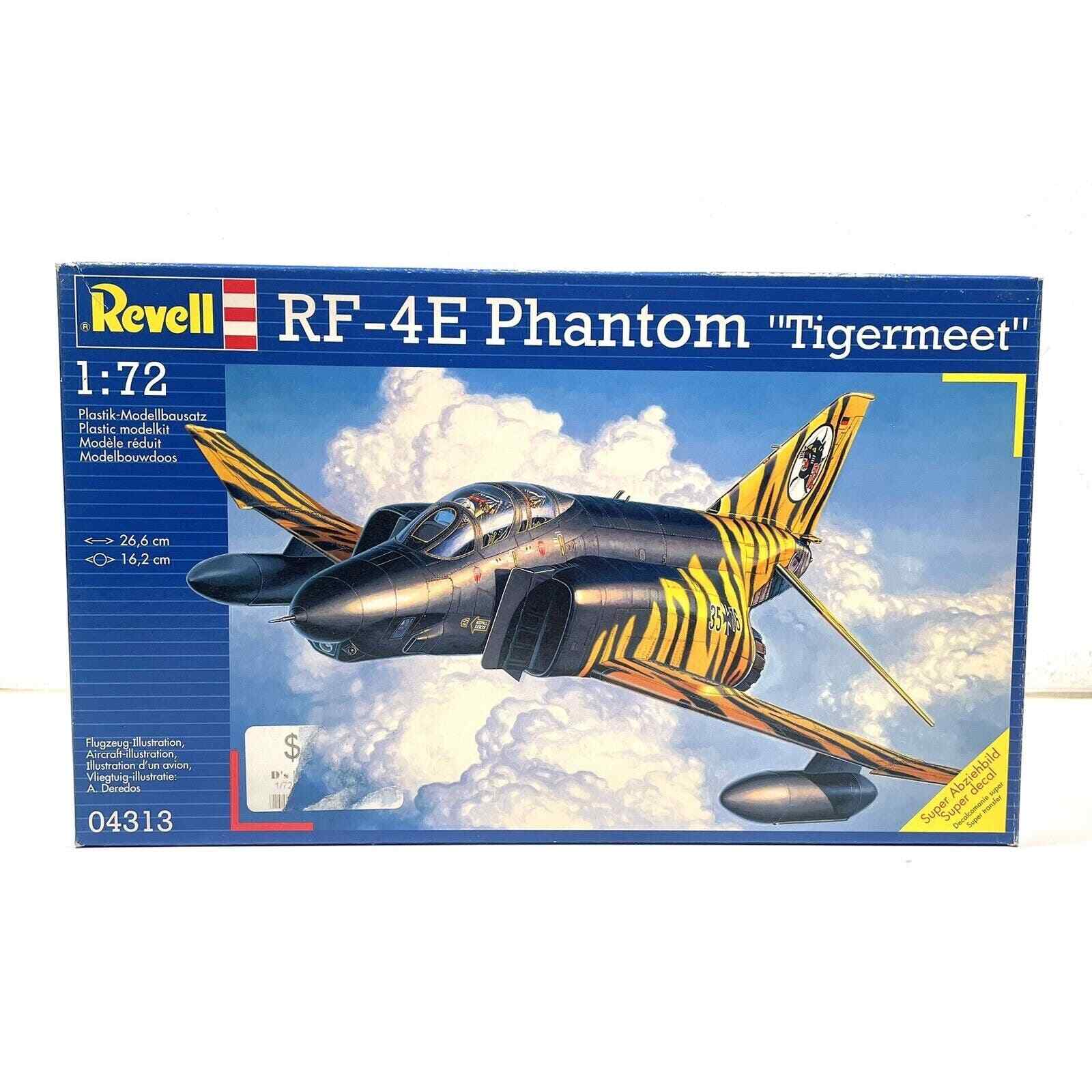 Revell RF-4E Phantom Tigermeet 1:72 Plastic Model Kit 04313 | eBay