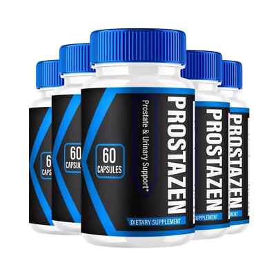 5-Pack Prostazen Pills to Support Healthy Prostate Functions - 300 ...