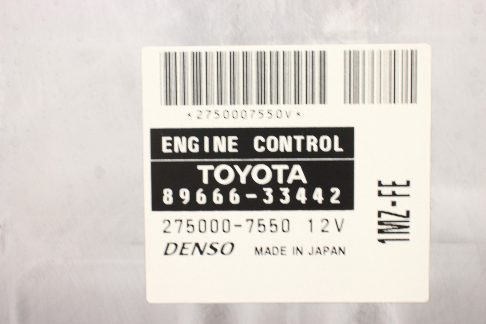 New OEM Lexus ECM Engine Control Module 2003 ES300 89666-33442 | eBay