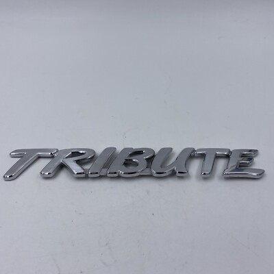 TRIBUTE BADGE/EMBLEM OEM- Nice! (9”) | eBay