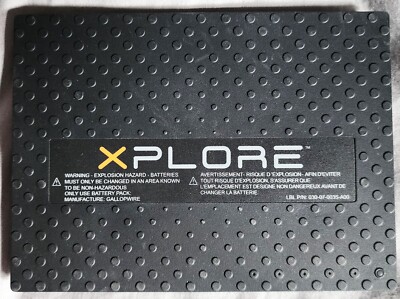 Xplore/Zebra R12/iX125R1 Tablet (BATKSX01L4) Battery | eBay