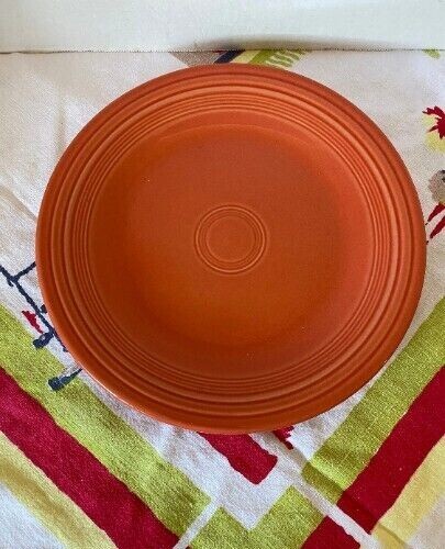 Fiestaware Persimmon DINNER Plate 10 1/2" Fiesta Made in USA | eBay