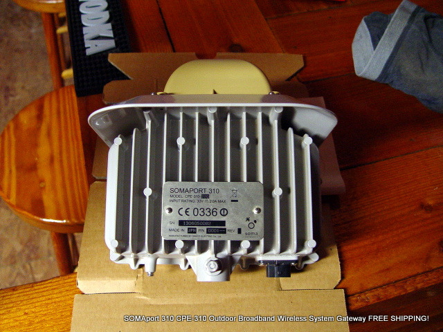 SOMAport 310 CPE-310 Outdoor Broadband Wireless System Gateway FREE ...