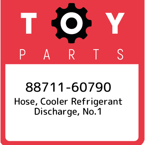 88711-60790 Toyota Hose, cooler refrigerant discharge, no.1 8871160790 ...