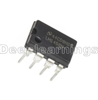 10PCS LM1458 1458 LM1458N IC DUAL OPERATIONAL AMPLIFIER NEW | eBay