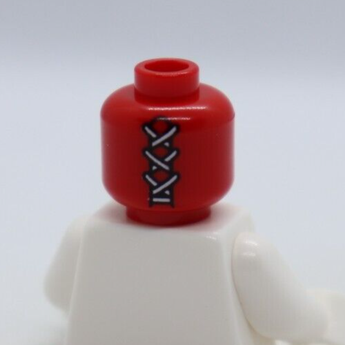 HEAD - RED Balaclava Scorpion Lichadora 60322 stuntz LEGO® Minifigure ...