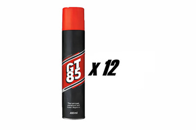 GT85 AEROSOL SPRAY CAN LUBE LUBRICANT BIKE MOTORCYCLE CHAIN OIL - X12 ...