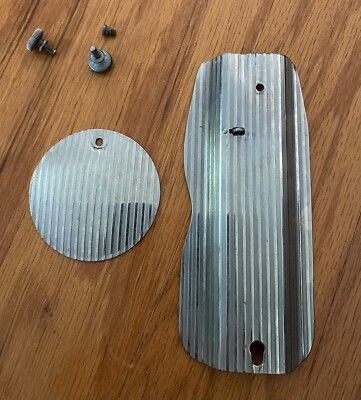 Vintage Singer Sewing Machine Side & Front Cover With Screws. Model 66 ...