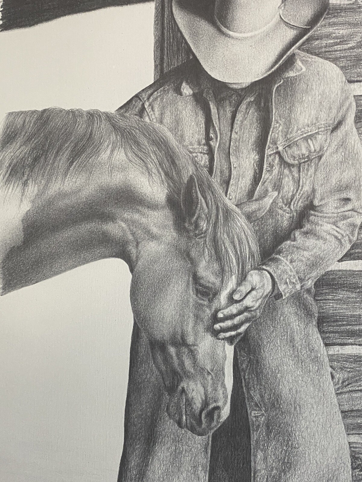 "Cowboy Soft Spot " Western Art Remarque by Cowgirl Artist Dana ...