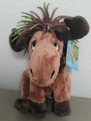 Zibbies SITRA THE MOOSE 🦬Plush Toy FROM SMOKE & PET FREE HOME. RARE NWT ...