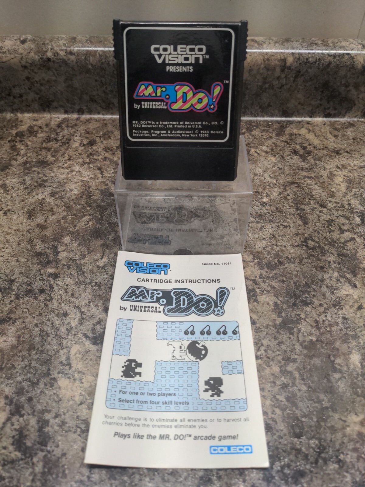 Mr. Do! With Instruction Manual for Colecovision Great Condition #ML | eBay