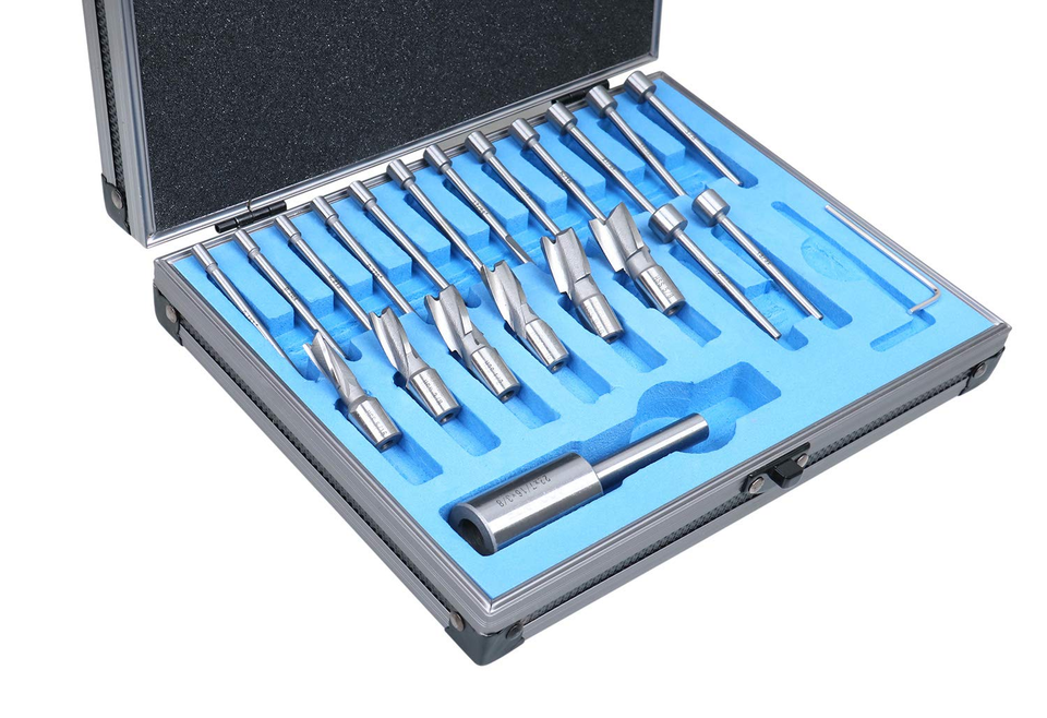 21 Pcs Hss Interchangeable Pilot Counterbore Set, 3620-0121 | eBay