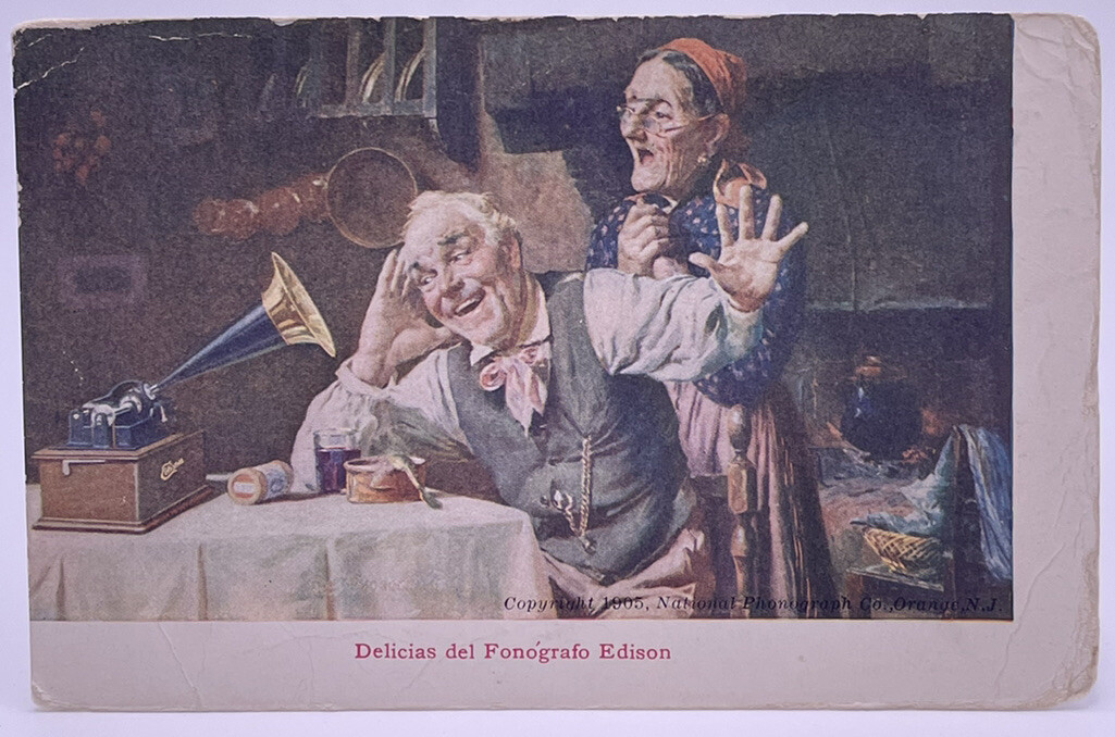 Edison Phonograph, Mexican National Phonograph Co, VTG Advertising ...
