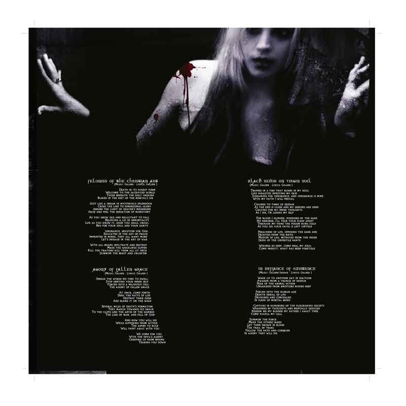 OLD MAN'S CHILD - In Defiance Of Existence LP, Gold Vinyl, Ltd. Ed ...