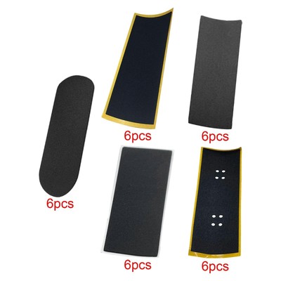 6x Fingerboard Grip Tape Fingerboards Parts for Finger Skateboard ...