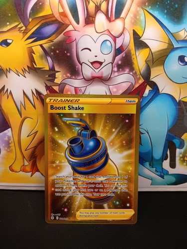 Pokemon Boost Shake 229/203 Evolving Skies Sword & Shield SECRET RARE ...