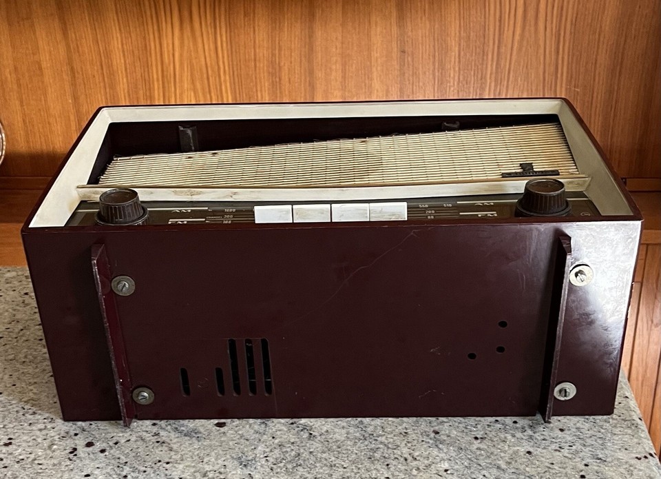 Vintage Grundig Germany Radio Model 100 U AM FM Mid Century German ...