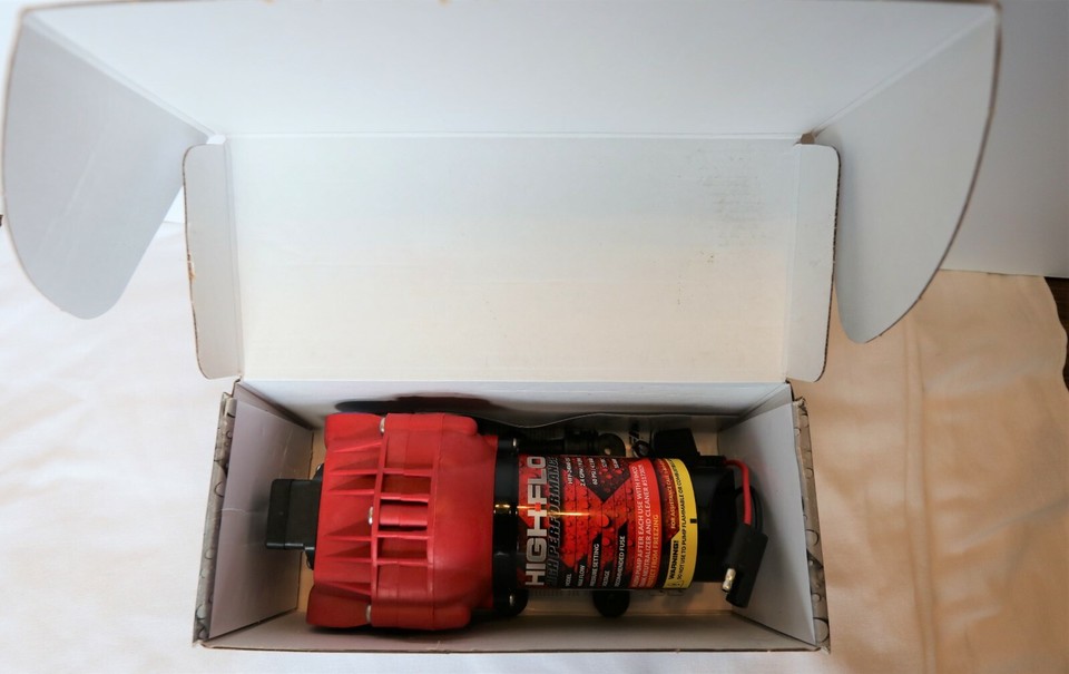 HIGH-FLO High Performance 2.4 GPM 60 PSI 12V Pump #HFP-24060-113 | eBay