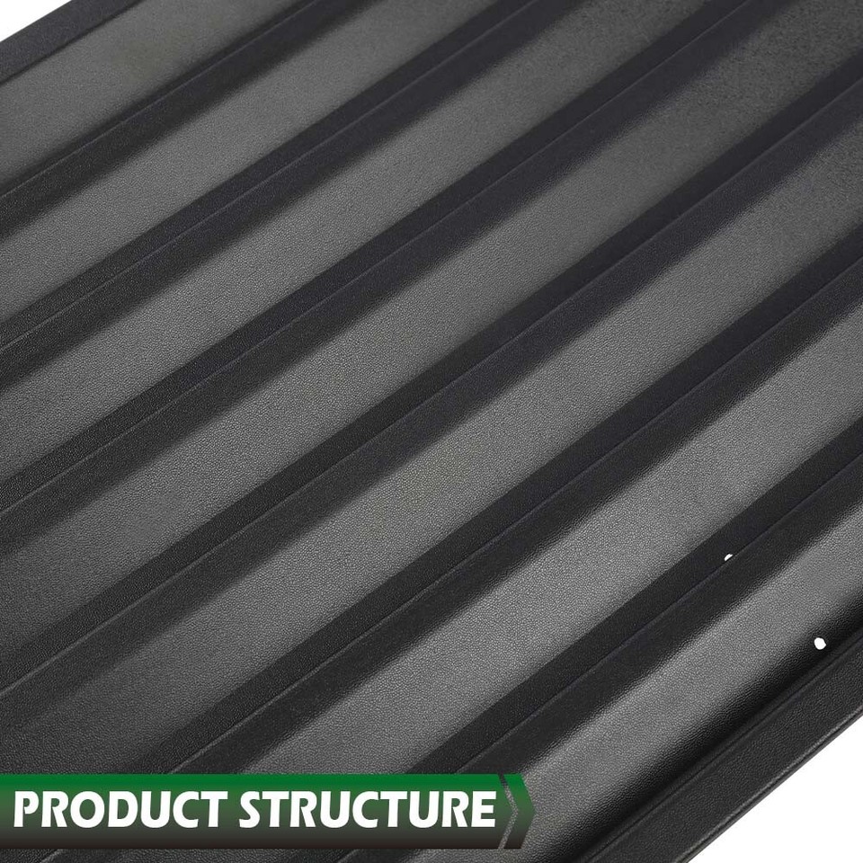 Black Fit For 2003-2007 Hummer H2 Hood Grille W Handles Hood Vent Gm ...