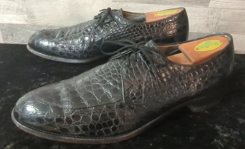 Nettleton Traditionals Alligator 3 Eyelet Split Toe Derby Size 11 B | eBay