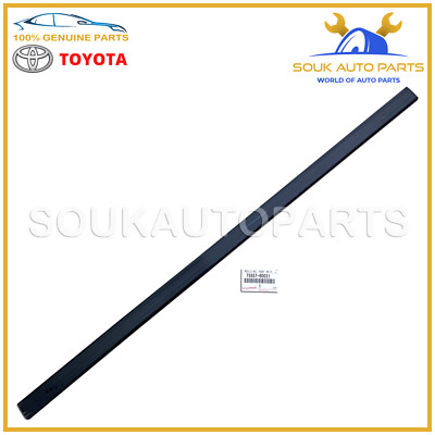 75557-60031 Genuine Toyota MOULDING, ROOF DRIP SIDE FINISH, CENTER NO.2 ...
