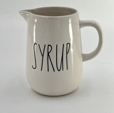 Rae Dunn LL Syrup Pitcher Artisan by Magenta Pancakes Waffles NEW | eBay