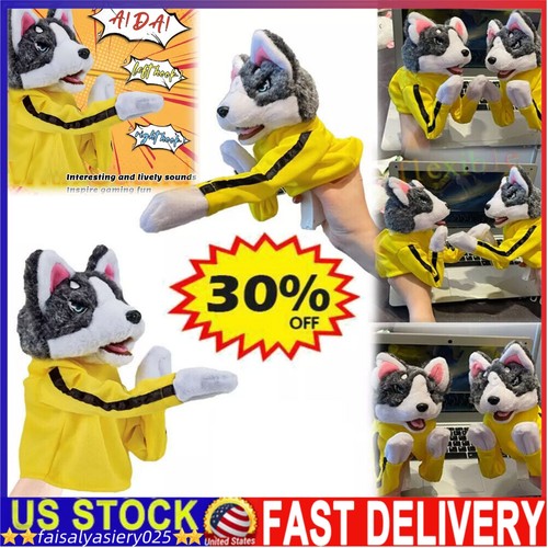 Kung Fu Husky Punching Dog Puppet Boxing Puppets Animal Toy | eBay