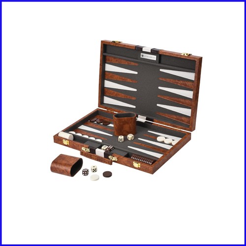 Travel-Friendly Medium Backgammon Set - Complete Game Kit with Strategy Tips | eBay