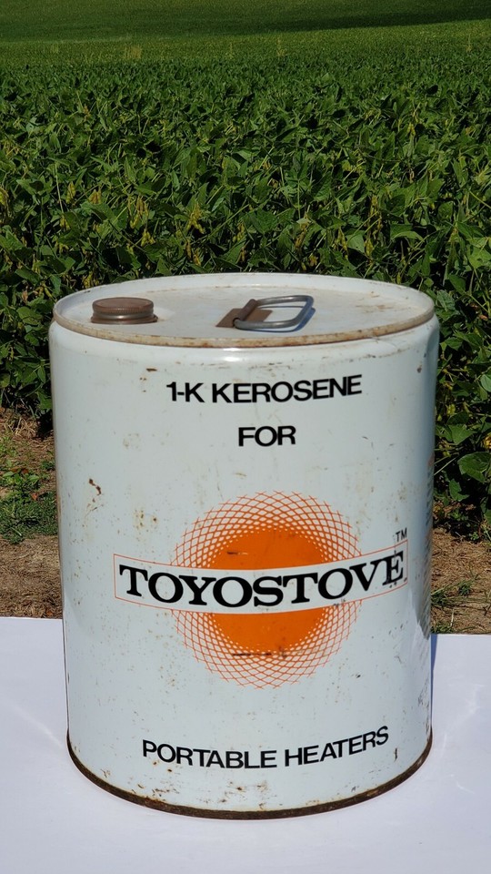 Very Rare Toyostove K-1 Kerosene 5 Gallon Can Portable Heaters ...