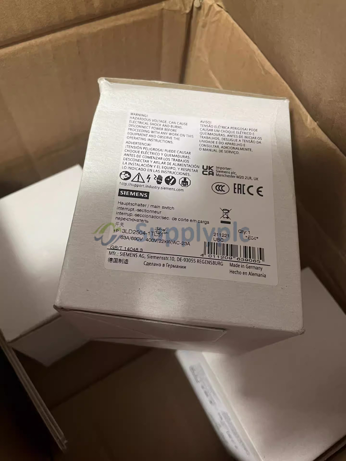 1PC+Siemens+3LD2504-1TL51+Main+Switch for sale online | eBay