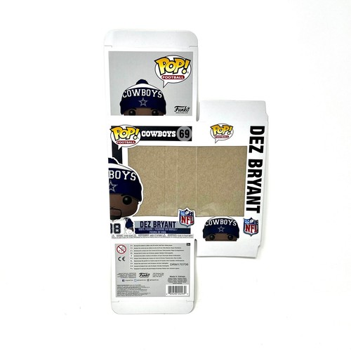 Funko Pop Replacement Empty Box Only - Cowboys Dez Bryant | eBay
