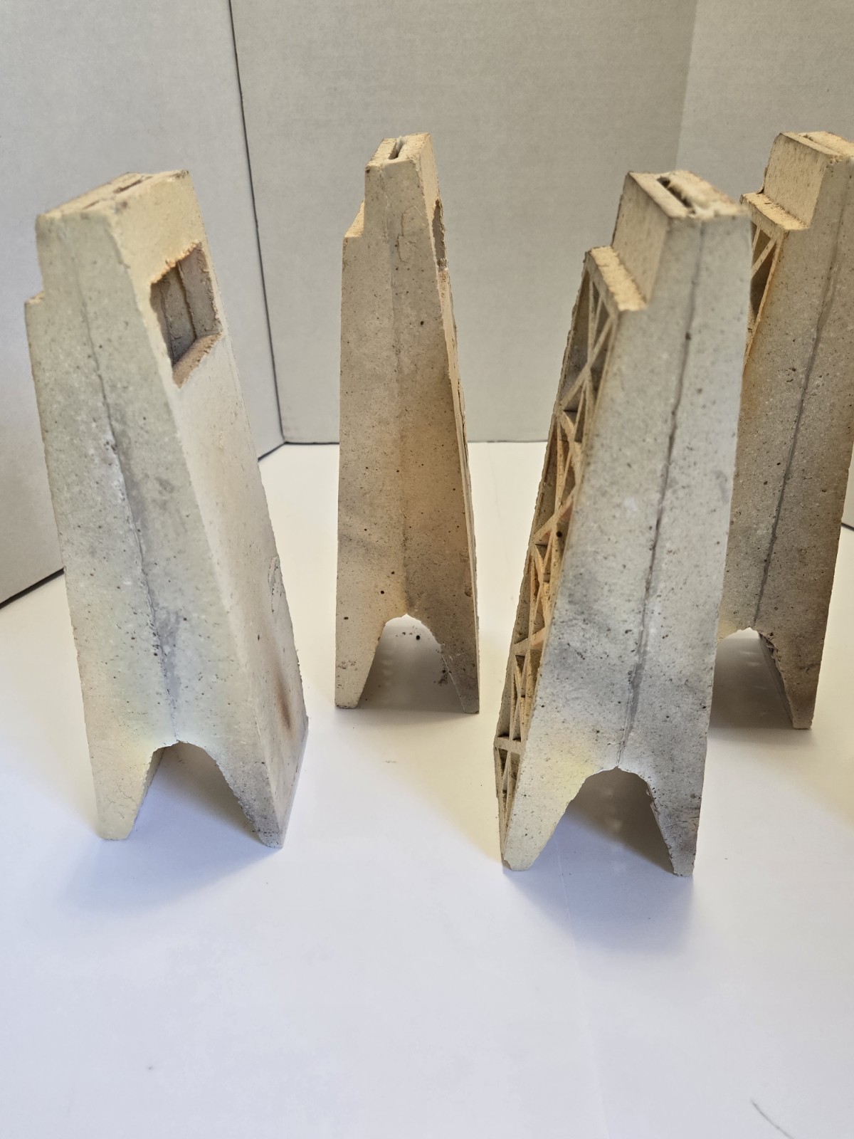 Vintage Atlanta J-Line Ceramic Gas Space Heater Radiant Bricks Inserts ...